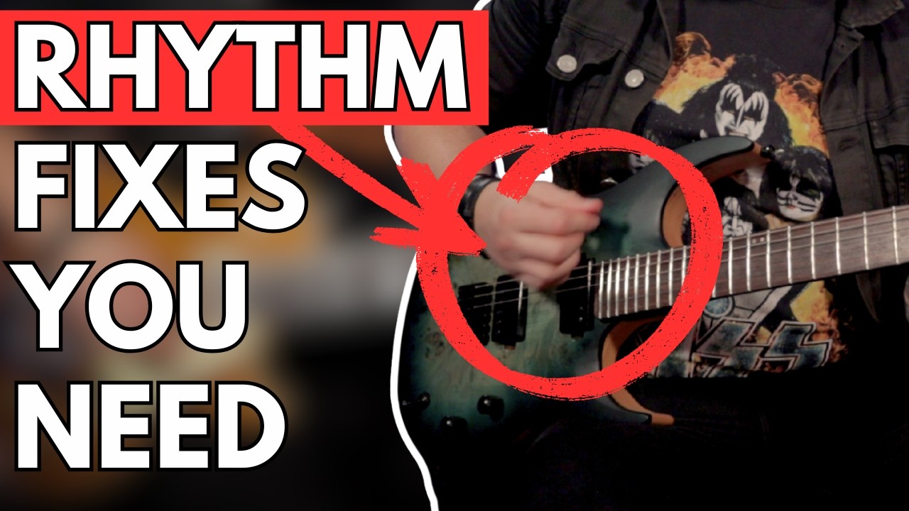 7 rhythm fixes every guitar player should learn