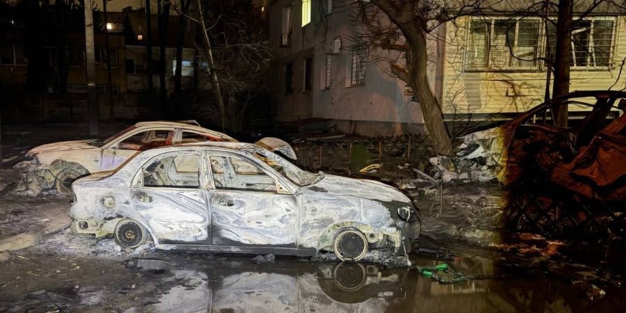 Russian attack damages apartment buildings in Dnipro, injures seven