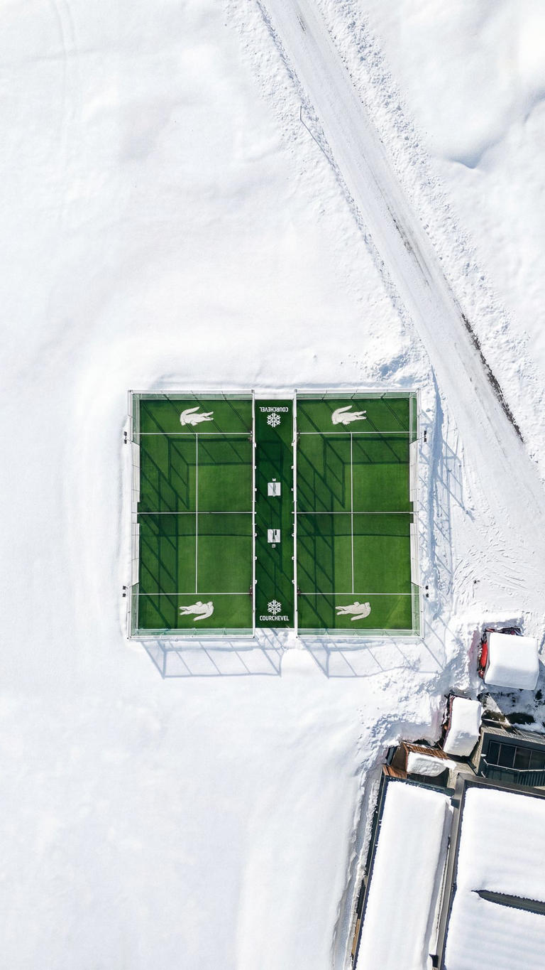 Lacoste s’invite en altitude et inaugure ses nouveaux terrains de padel ...