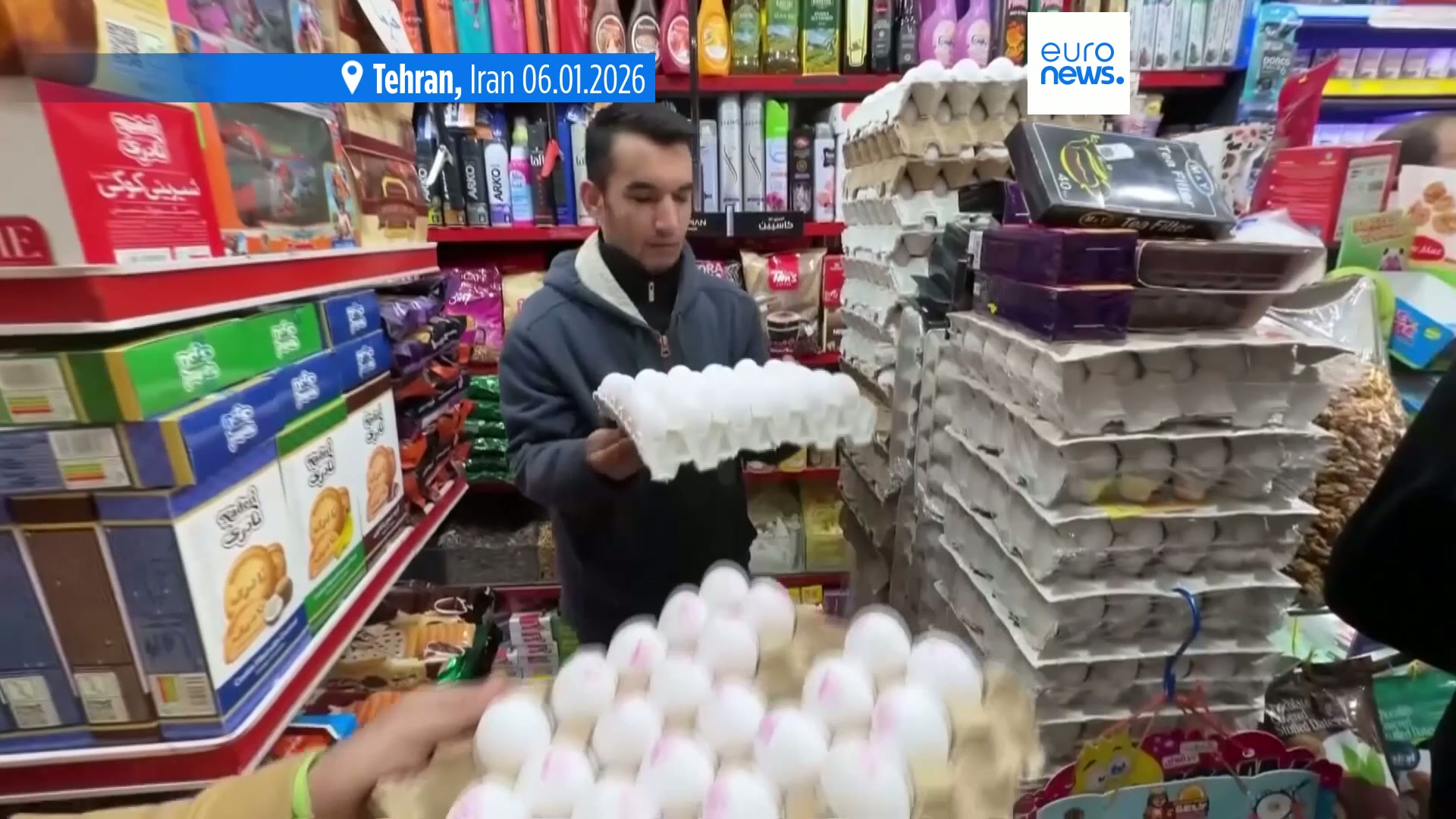 Security forces clash with protesters in Iran's main bazaar as 36 ...