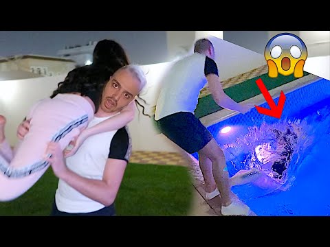 My brother threw me in the pool and got terribly angry | Revenge