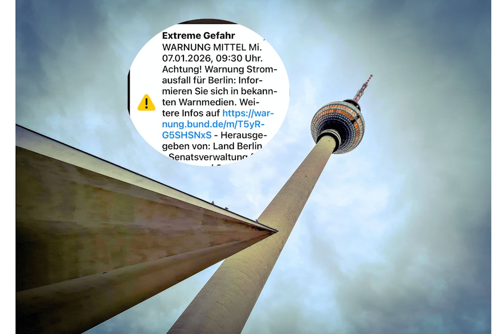 Peinlich-Meldung vom Land Berlin: Jetzt warnen sie vor dem Stromausfall!