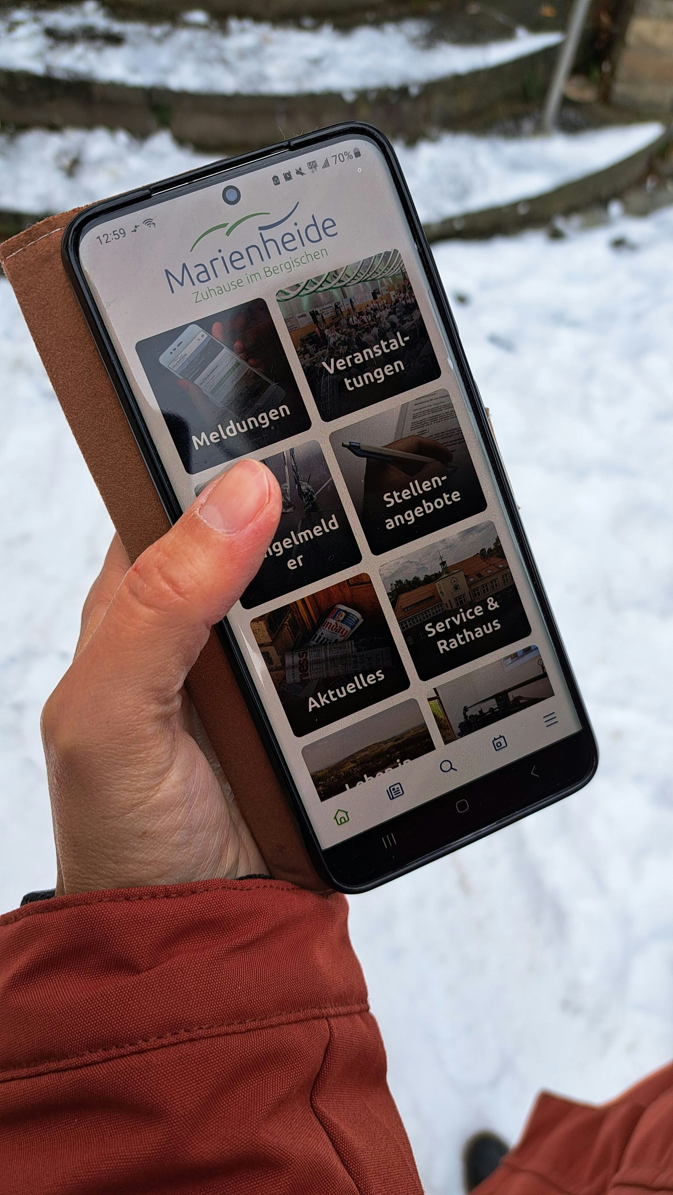 Neues Angebot: Marienheide hat jetzt eine offizielle App