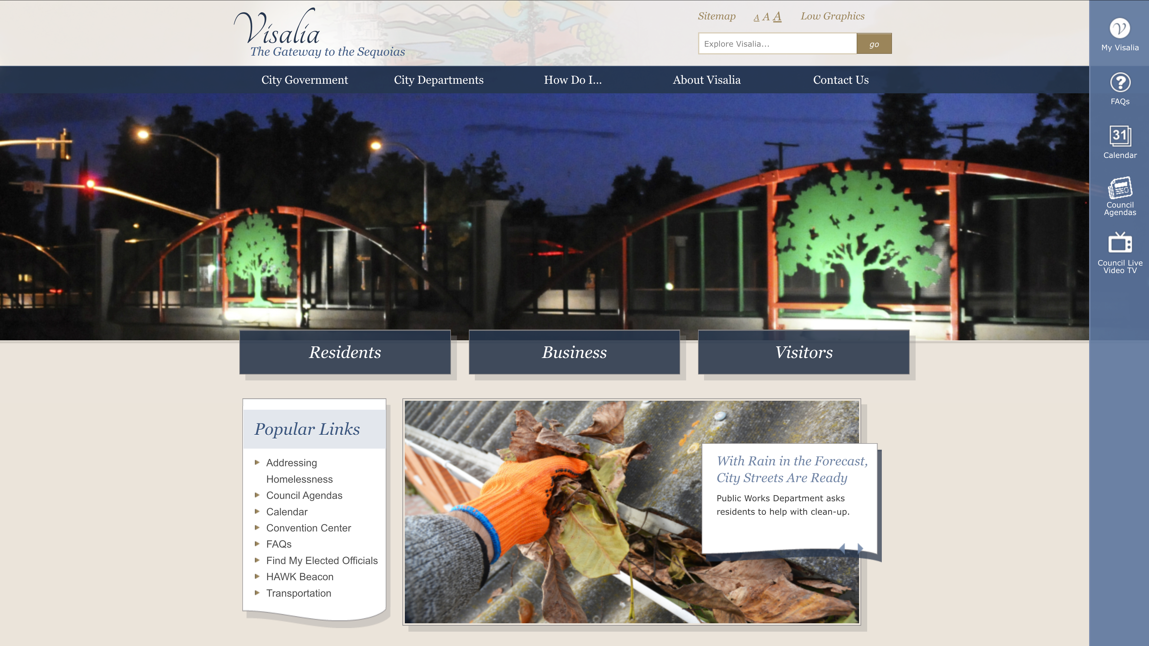 Visalia prepares to launch new website