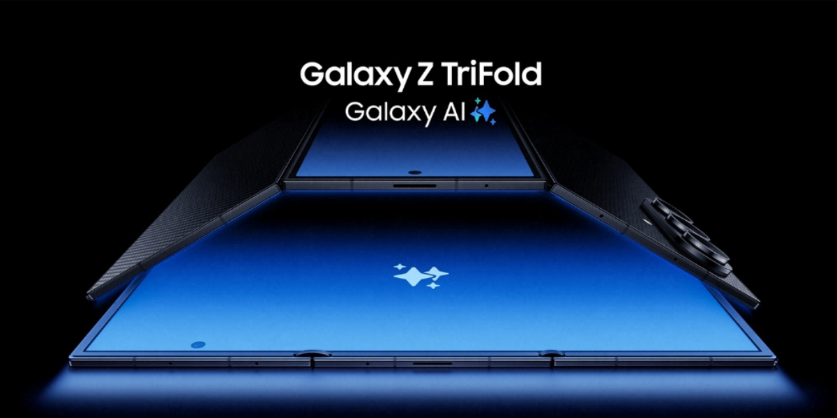 Två gångjärn, tio tum och en tydlig idé – Samsung Trifold