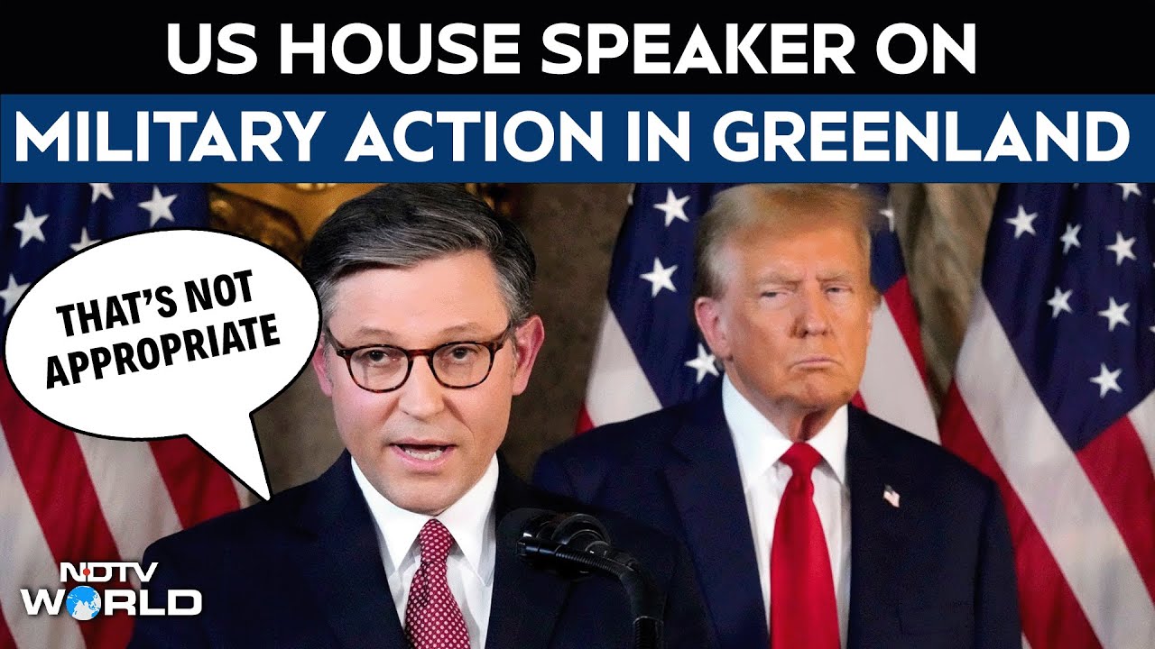 Trump news | "Not appropriate": US Speaker Mike Johnson on military ...
