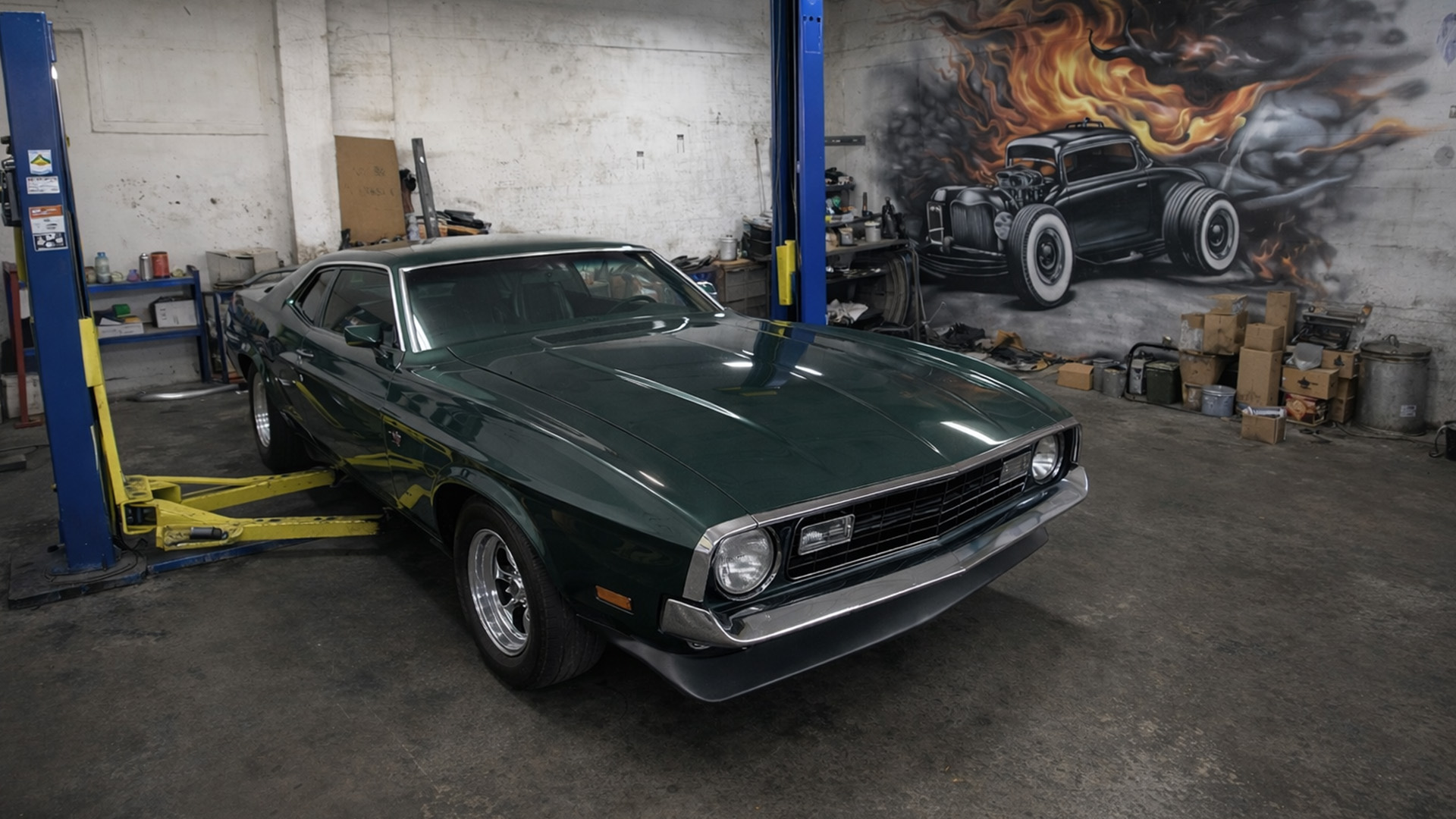 Rebuilding a fire-damaged Mustang on my own