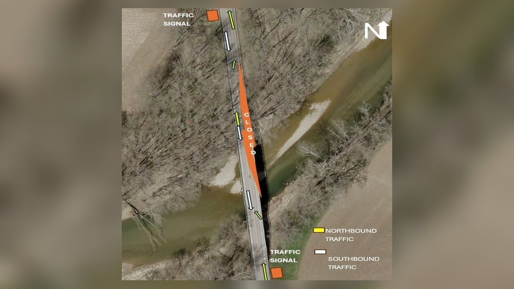 Local road partially reopened as work continues to address bridge ...