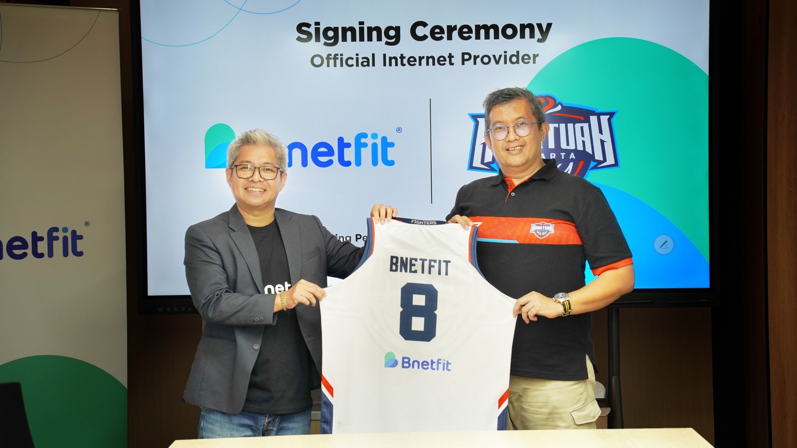 Bnetfit resmi menjadi official internet provider Hangtuah Jakarta