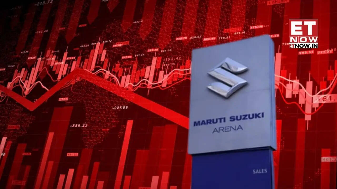 Maruti Suzuki share price: Six-day gain wiped out in single day; slumps ...