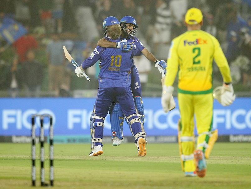 Nicholas Pooran And Jason Smith Power MI Cape Town To Dramatic First ...