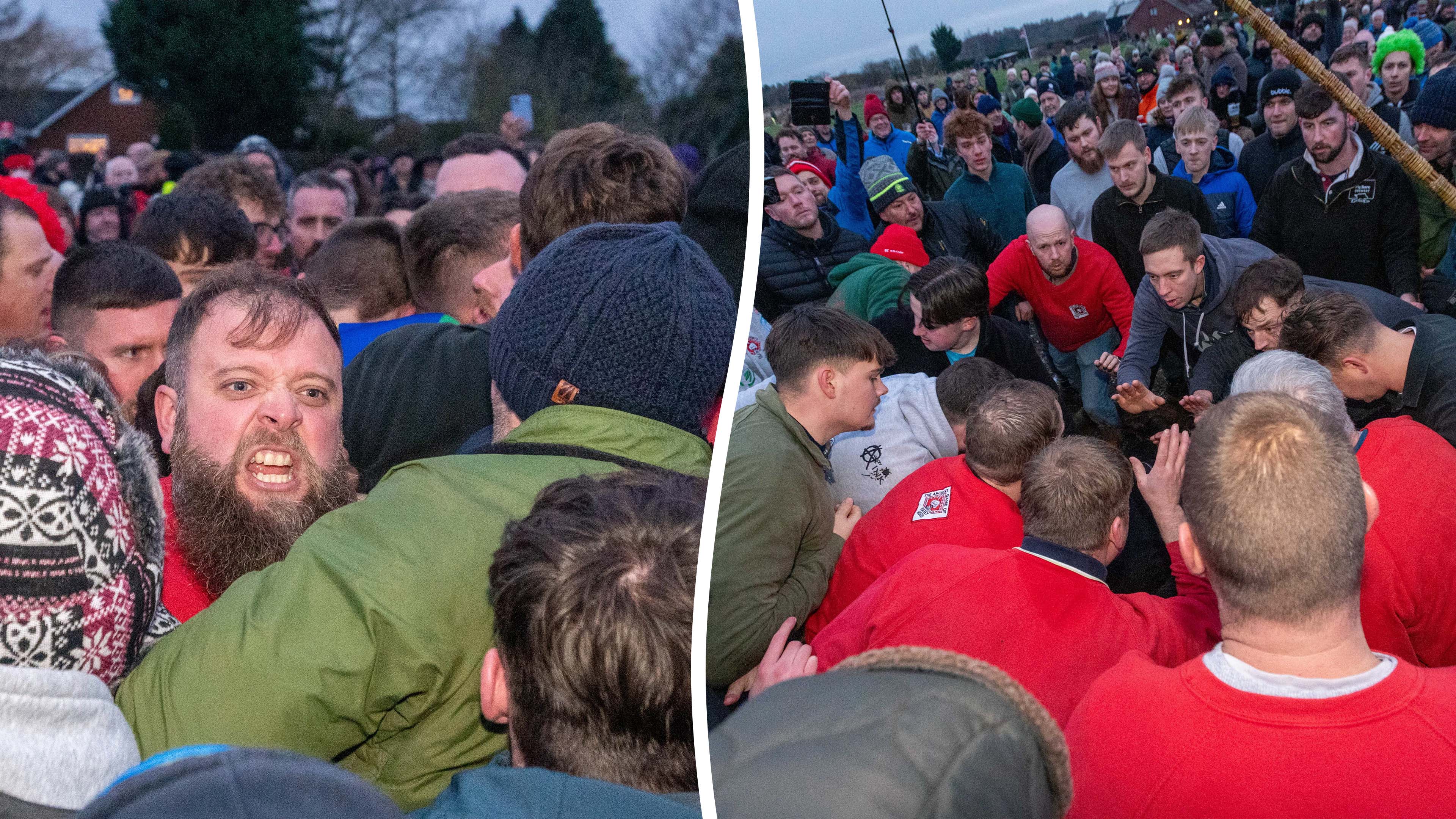 The Haxey Hood takes place in Haxey, Lincs
