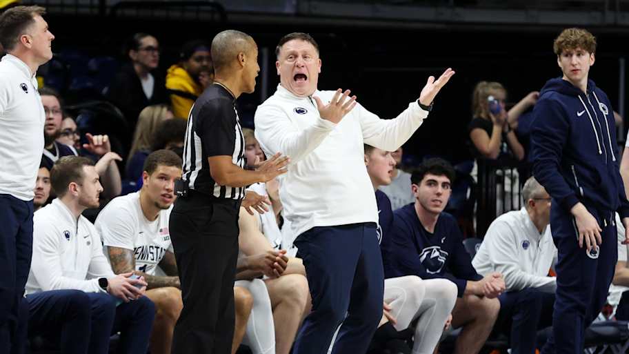 Penn State's Mike Rhoades vents after agonizing loss to No. 2 Michigan