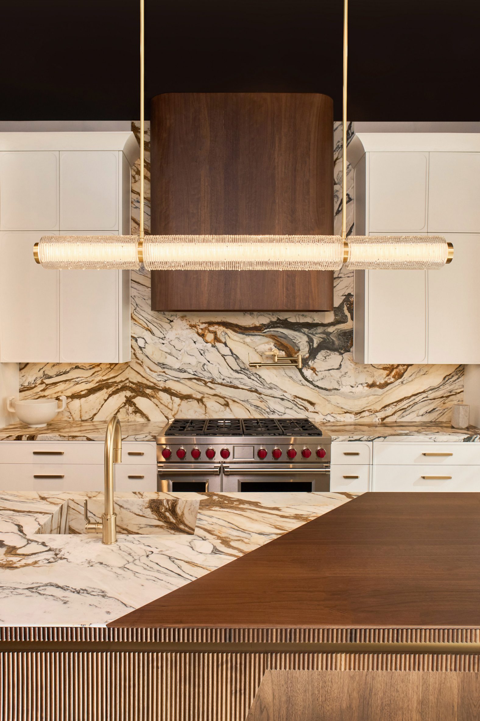 Tamar Grande chandelier by Sophia Han for Shakuff Bespoke Lighting