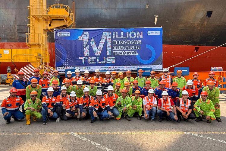 TPK Semarang torehkan sejarah: capai 1 juta TEUs pertama