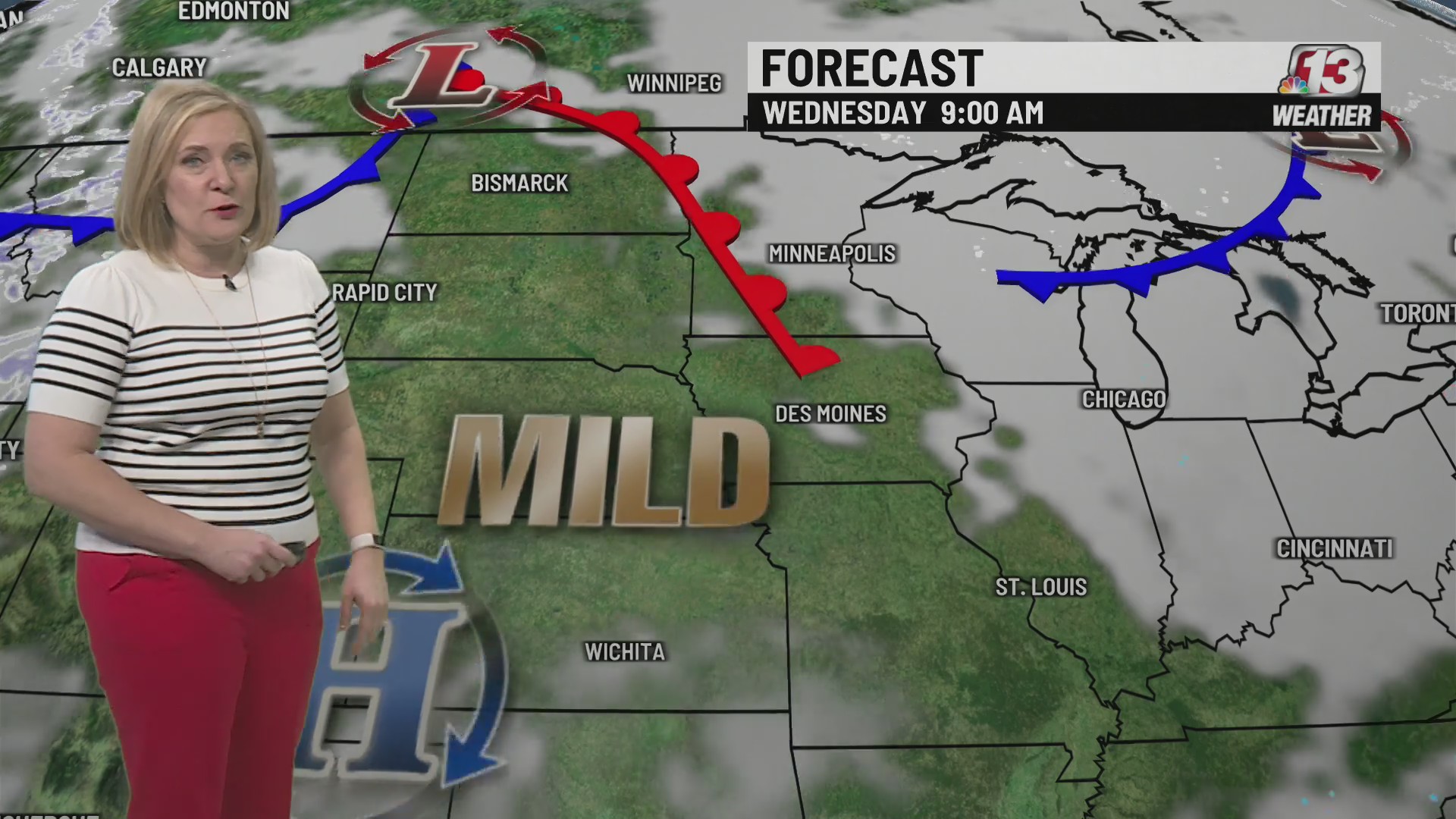 Megan Salois' early Wednesday morning forecast