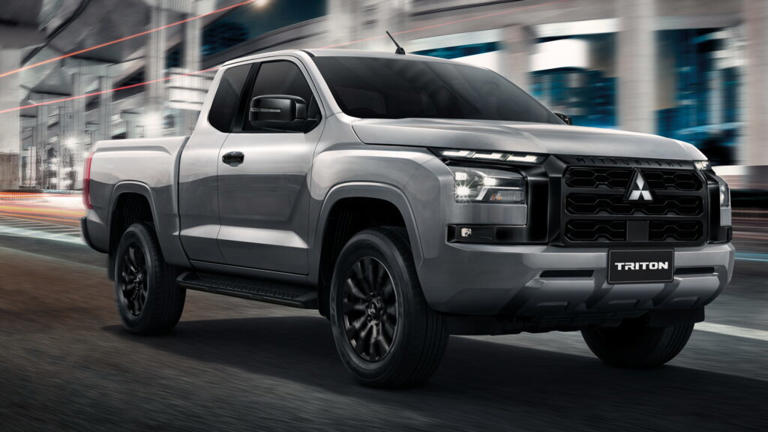 Mitsubishi gave the Triton a new face, but only in one country