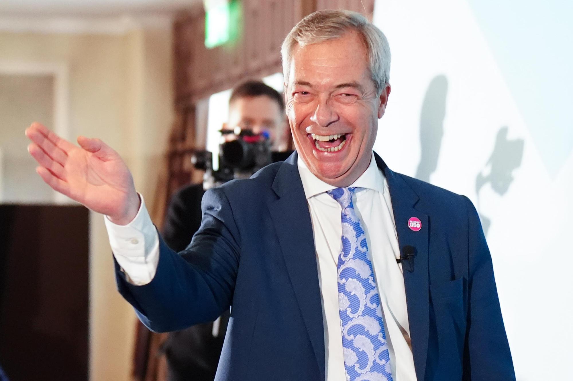 Nigel Farage to announce Reform UK Scottish leader next week