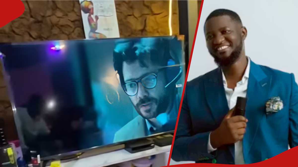 Luo man shows off tastefully furnished interior of mud house, delights ...