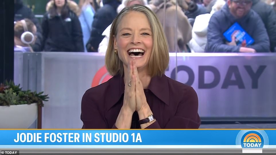 Jodie Foster hilariously confuses NBC for CBS on live TV