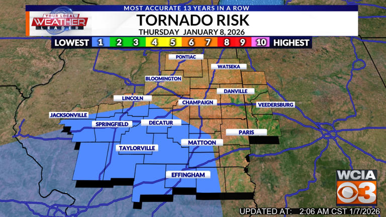 Weather now: Storms back in the picture Thursday