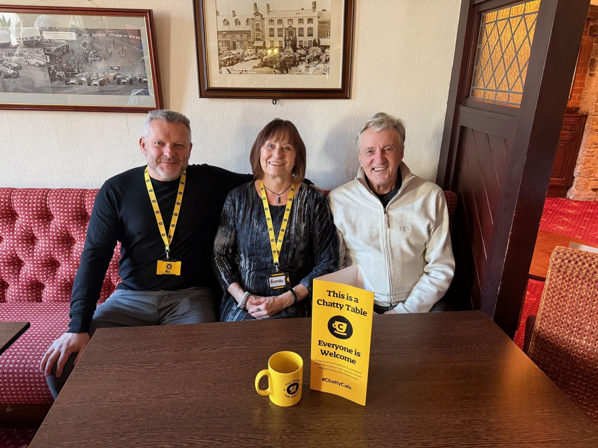 Brackley shows power of conversation can combat loneliness in a community