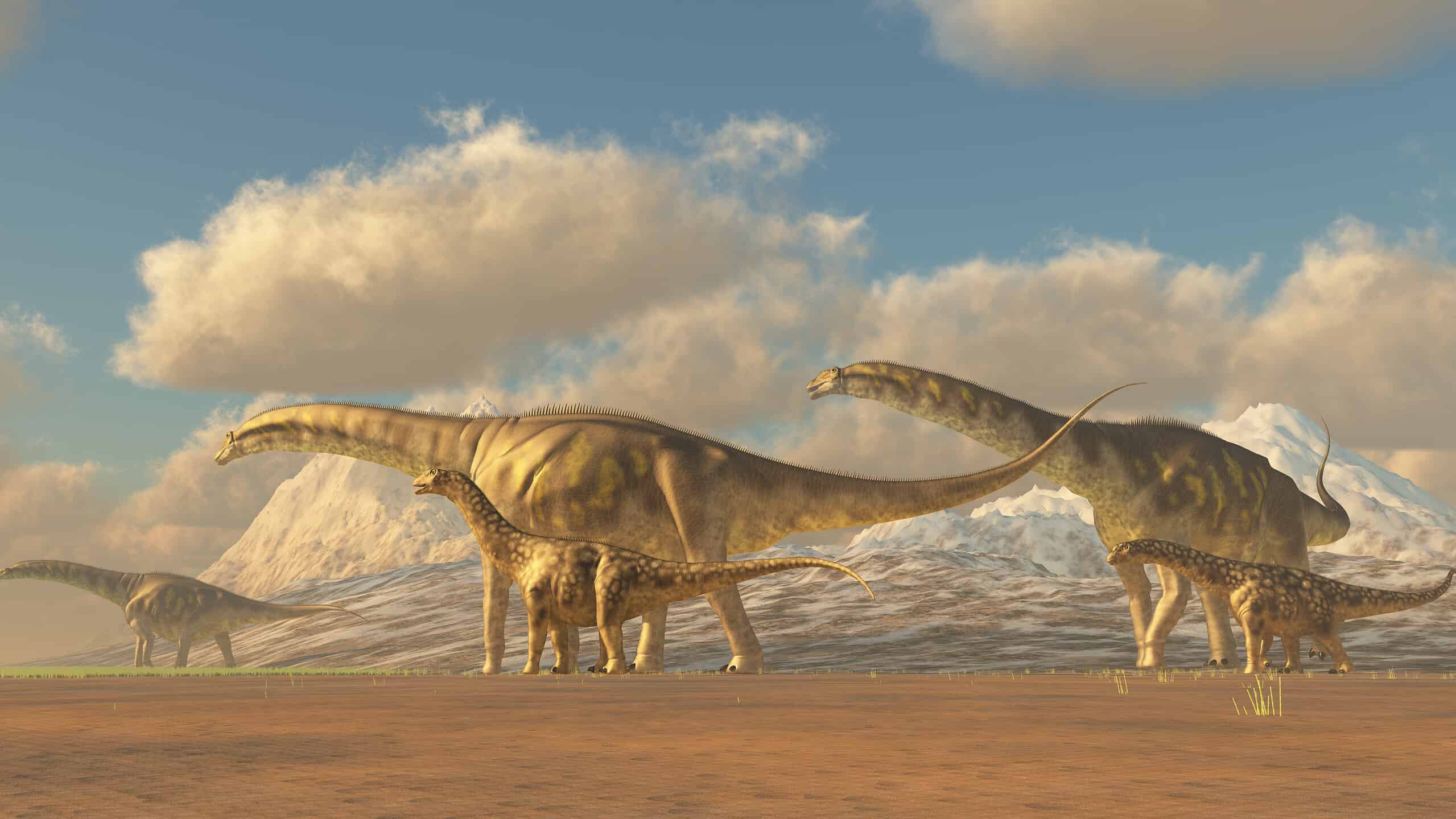 This massive 130-foot-long dinosaur once roamed America