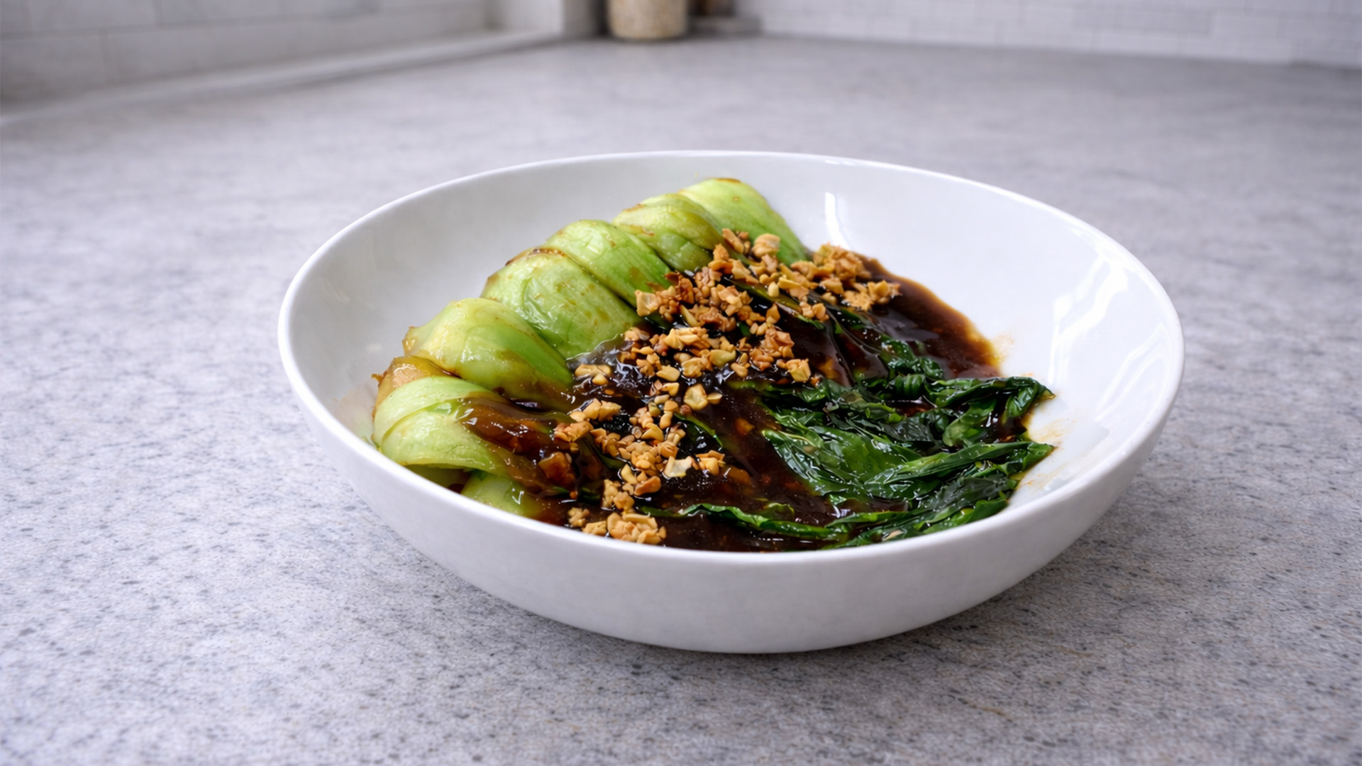 How to make bok choy with oyster sauce