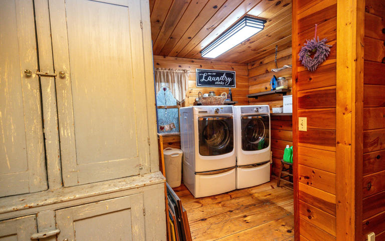 Captivating log home with rustic elegance in rural central PA | Cool Spaces