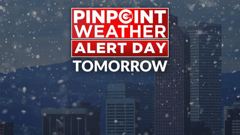 Denver weather: Incoming snow, Pinpoint Weather Alert Days ahead