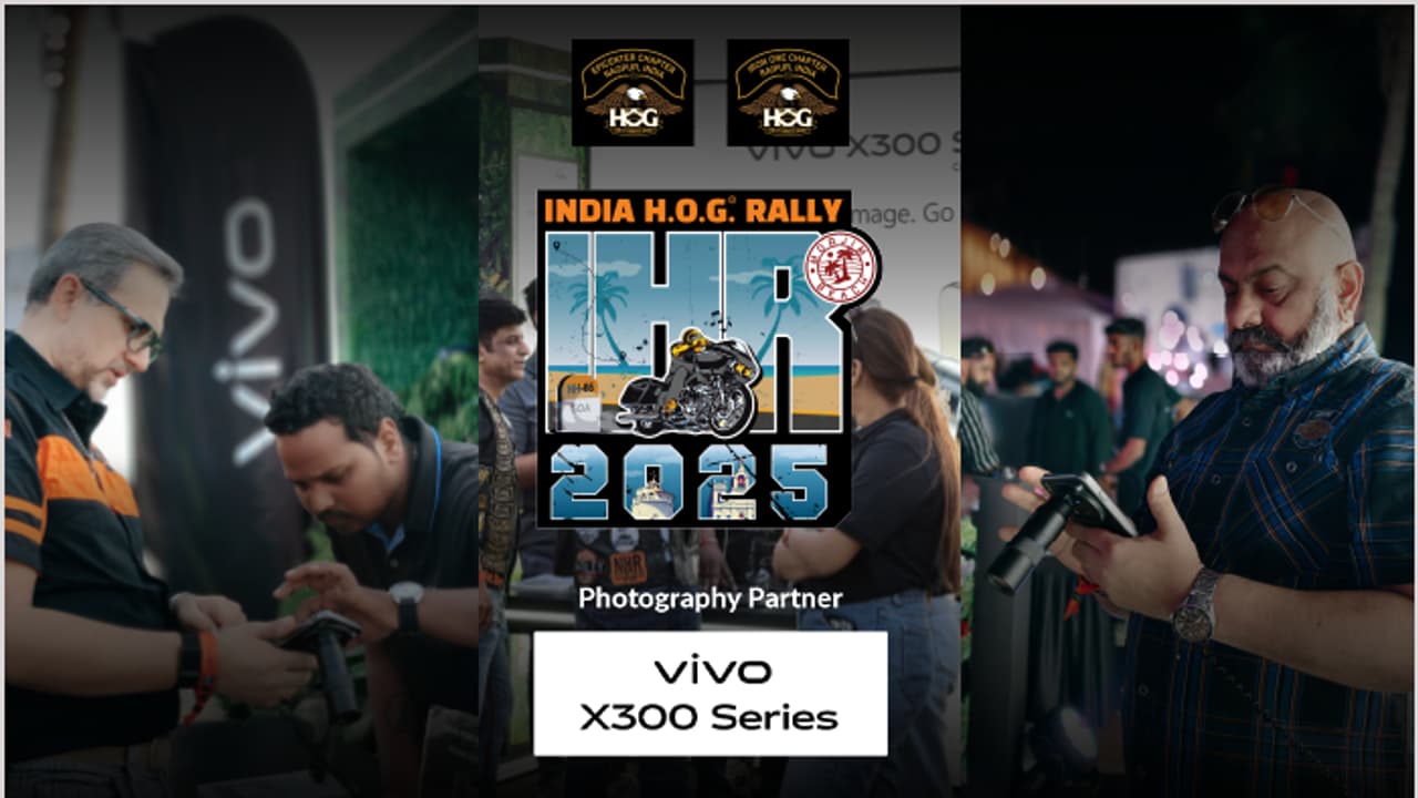 Vivo X300 series captures the spirit of India HOG.™ Rally 2025