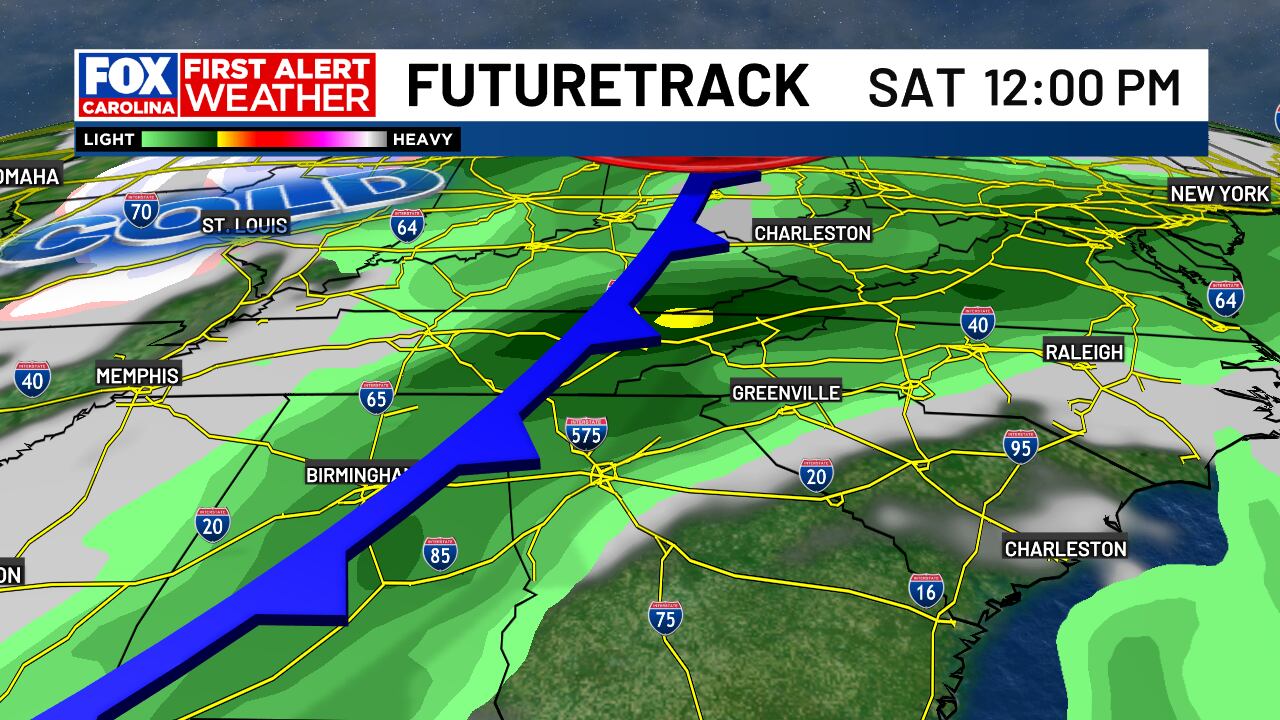 First alert - Near record warmth, rain/storm potential this weekend