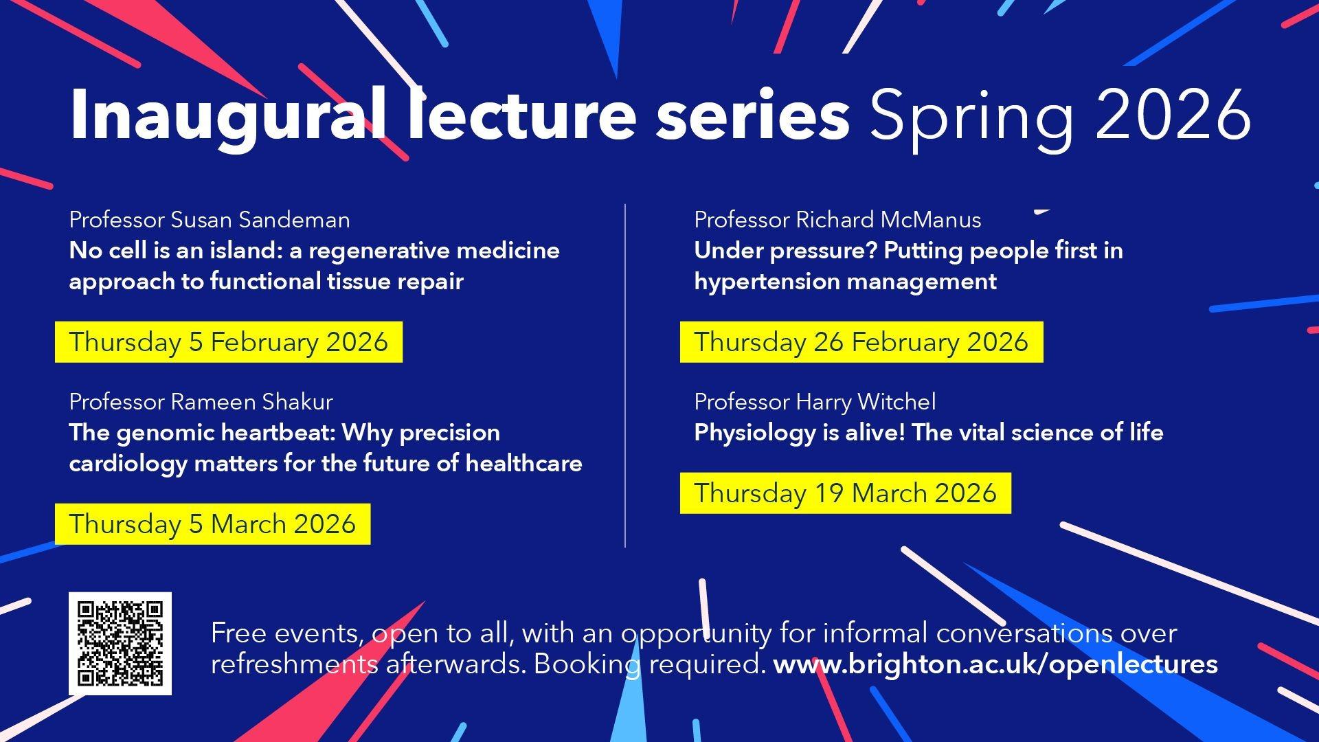 University of Brighton public lecture series showcases groundbreaking ...