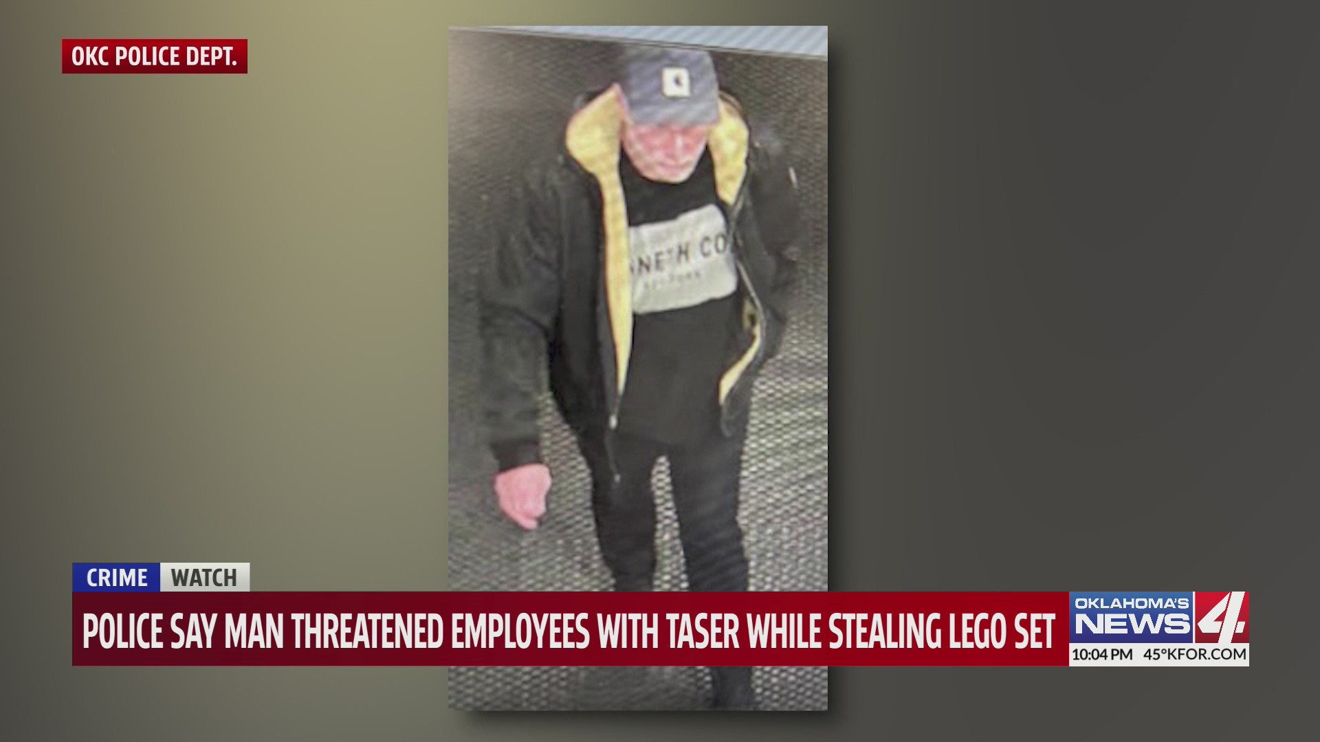Police search for man accused of using Taser to steal Lego set from ...