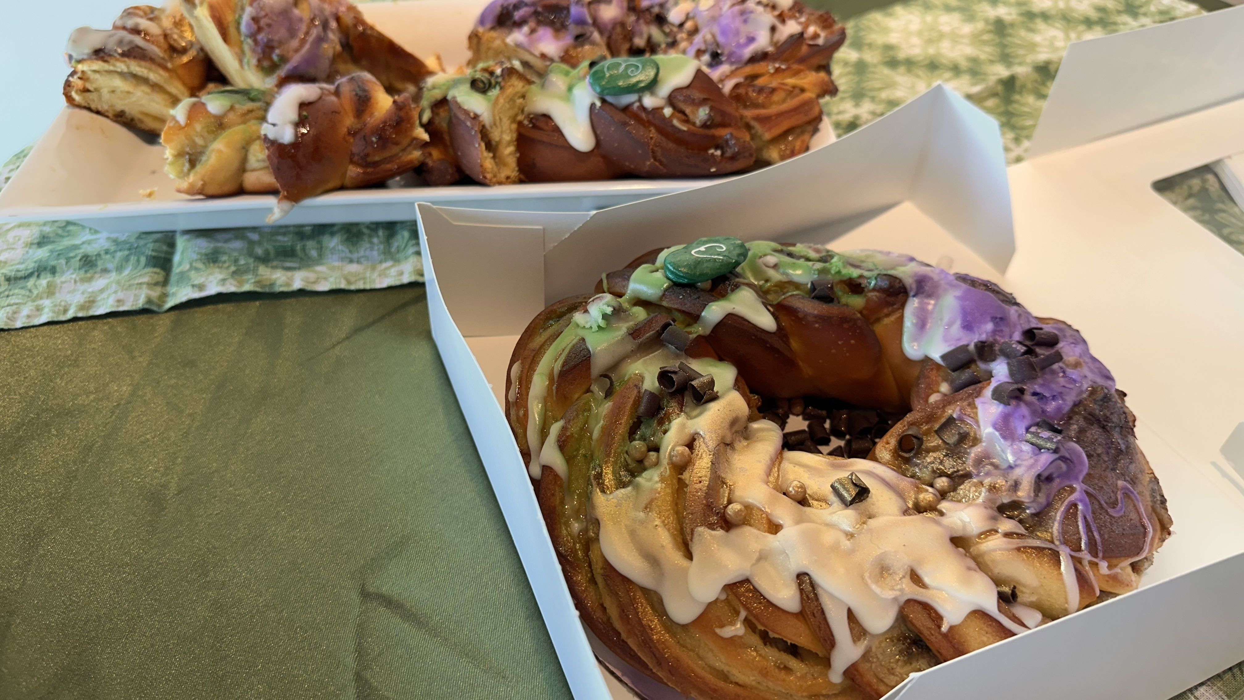 Emeril Lagasse, Frank Brigtsen debut king cake collabs with NOCCA