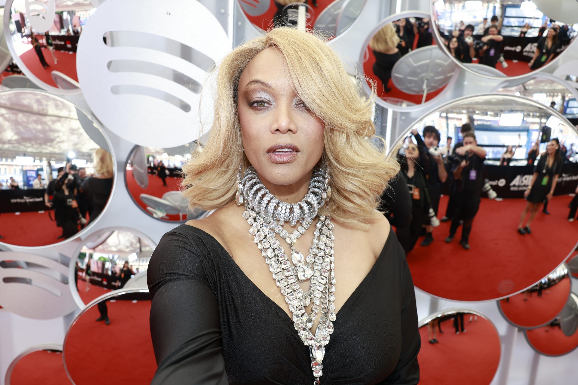 This is Tyra Banks today