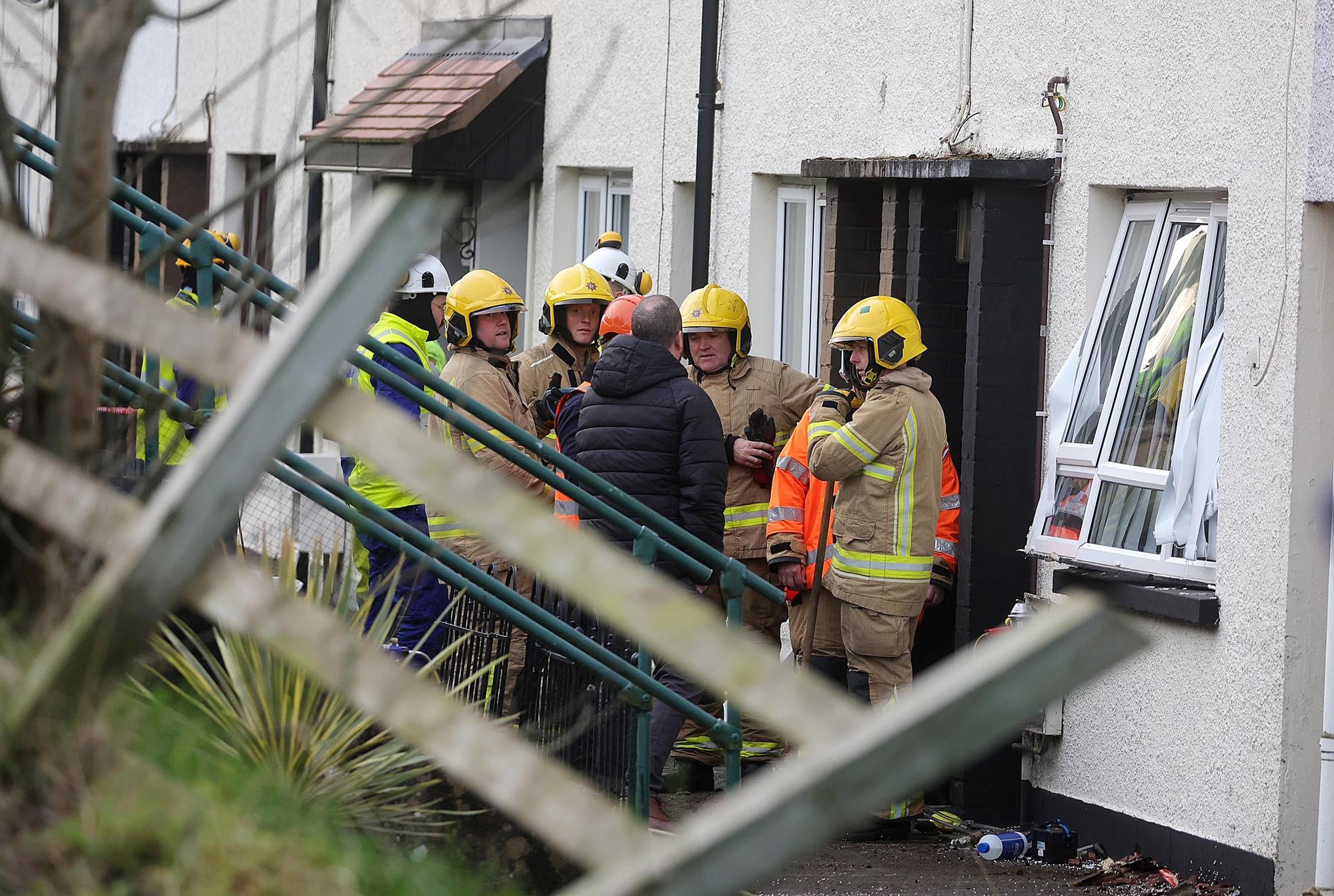 Two people rushed to Royal Victoria Hospital after a suspected gas ...