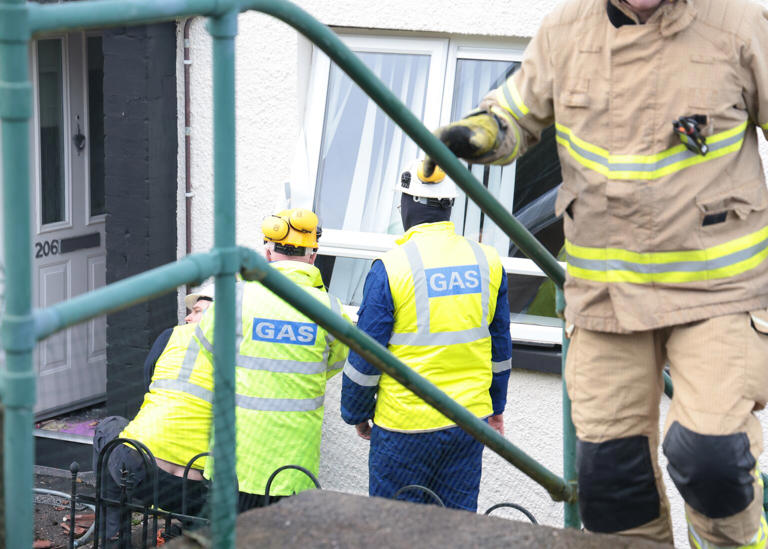 Two hospitalised after ‘suspected gas explosion’ at East Belfast house