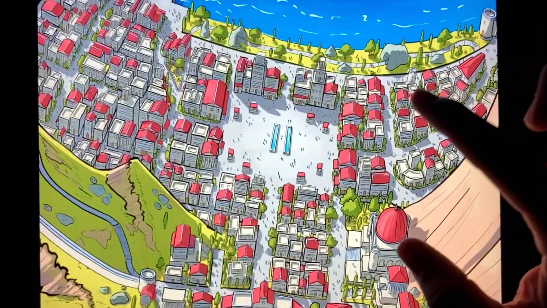 The social media fantasy world map project