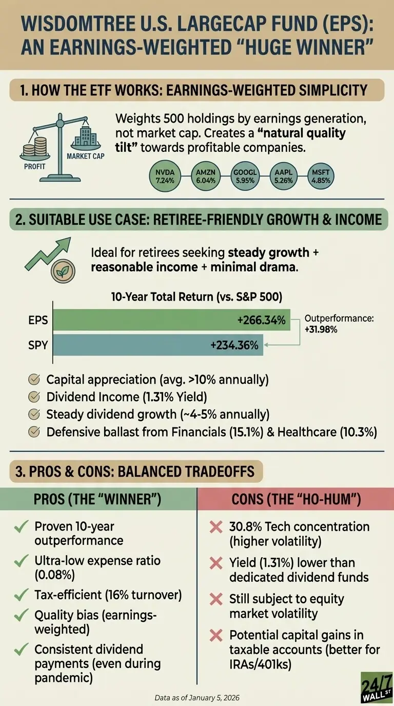 WisdomTree’s ho-hum ETF has been a huge winner for retirees