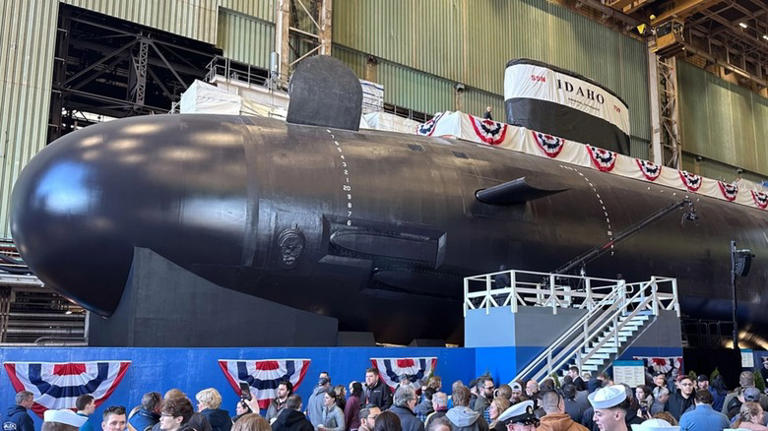 Newest nuclear sub arrives for the US Navy with a historic WW2 namesake