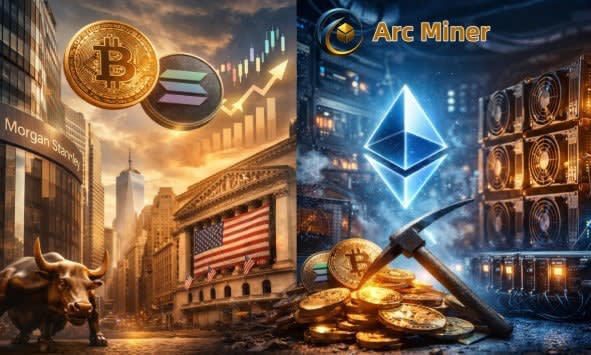 Morgan Stanley files for Bitcoin and Solana ETF applications, while Arc ...