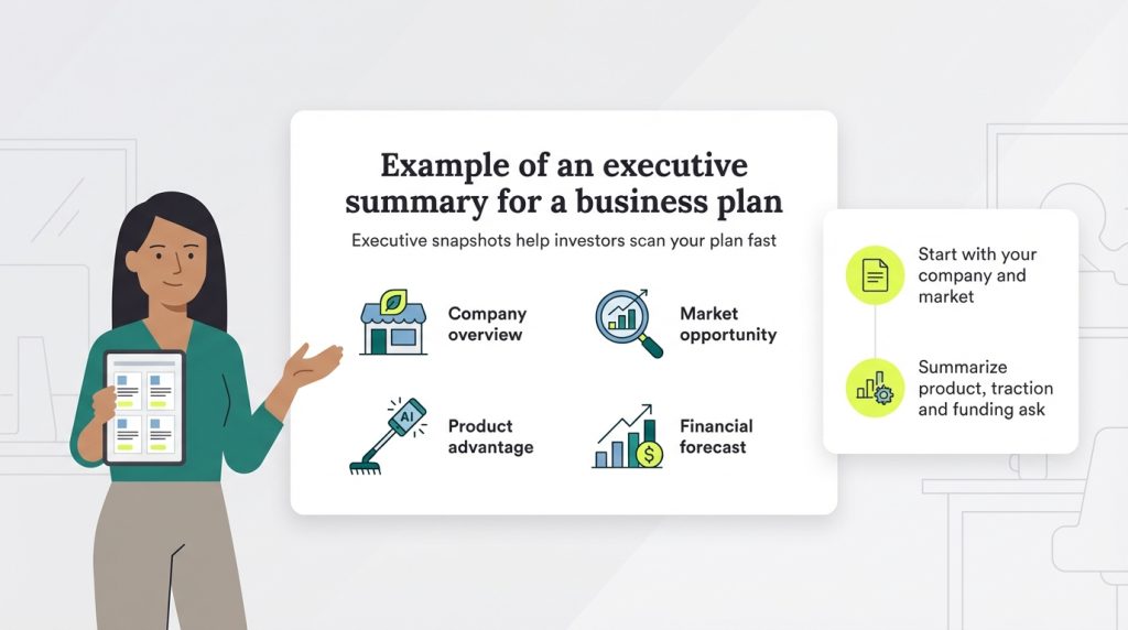 How to write an executive summary in a business plan