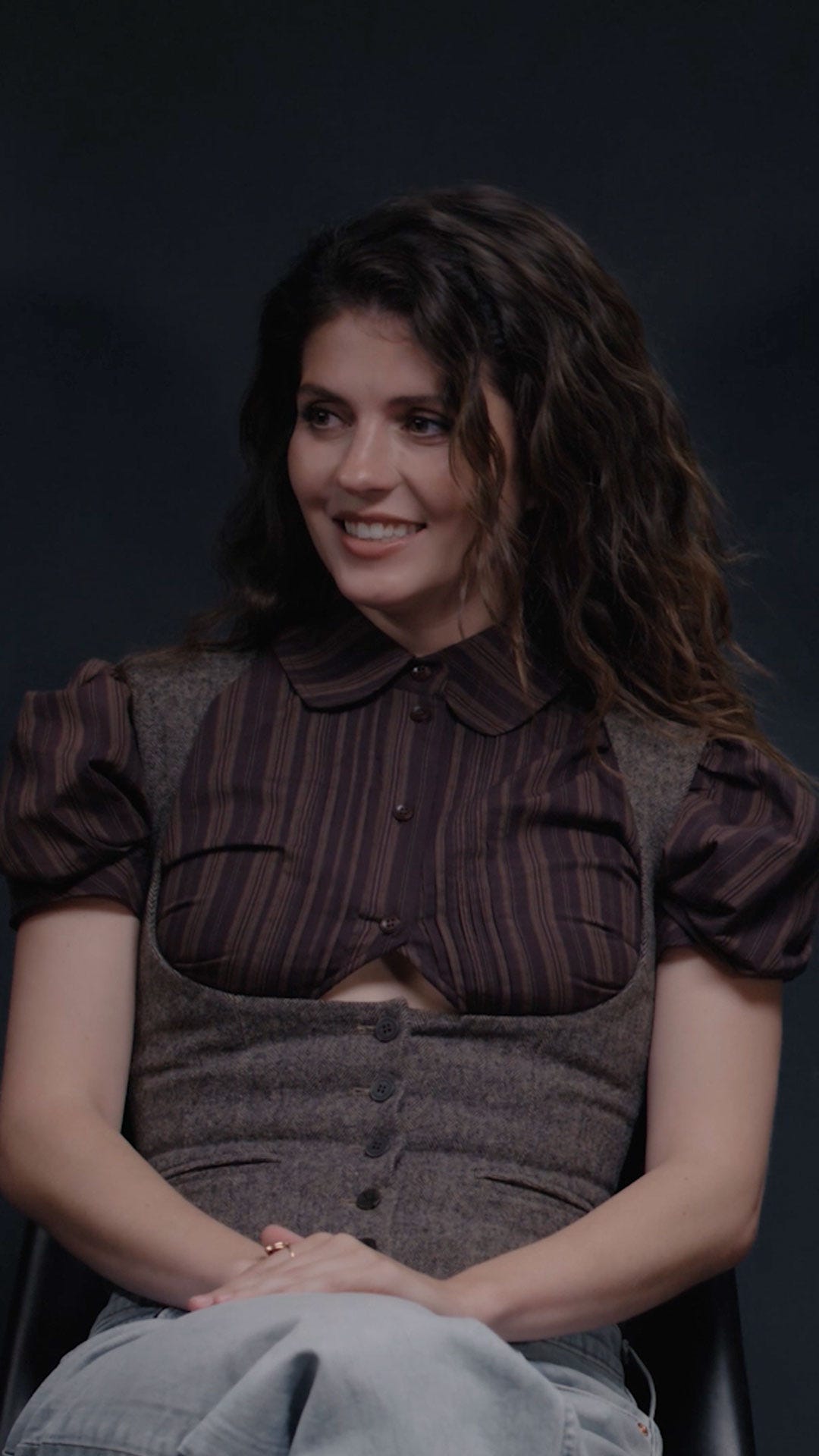 Was Emily Bader once a competitive gymnast?