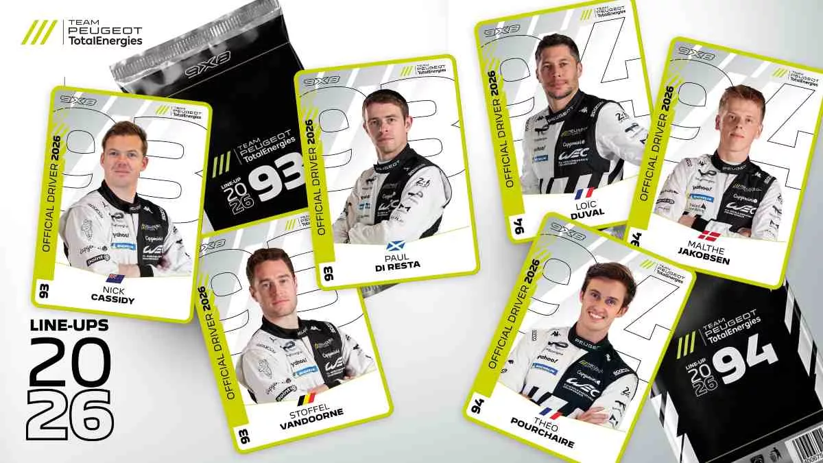 Peugeot rilancia la sfida: confermate le line-up 2026