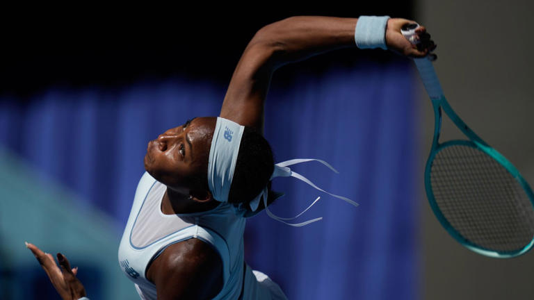 Brad Gilbert urges Coco Gauff to be more aggressive with her serve at ...