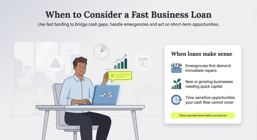 Types of fast business loans