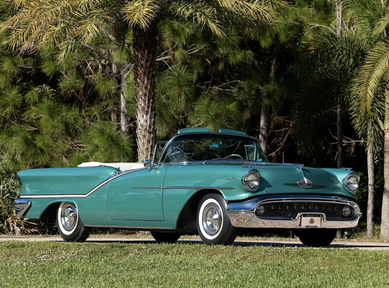 1957 Oldsmobile Starfire 98 convertible with 20-year ownership offered ...