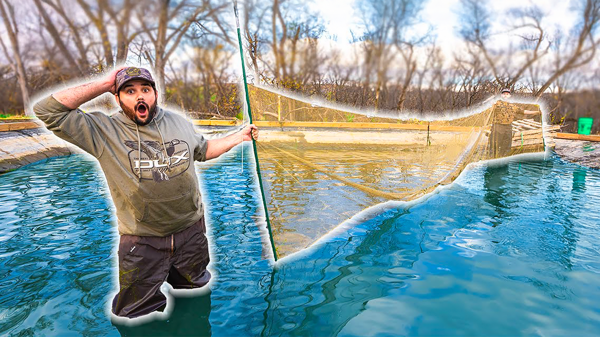 Chungie survived? Netting the new backyard hatchery!