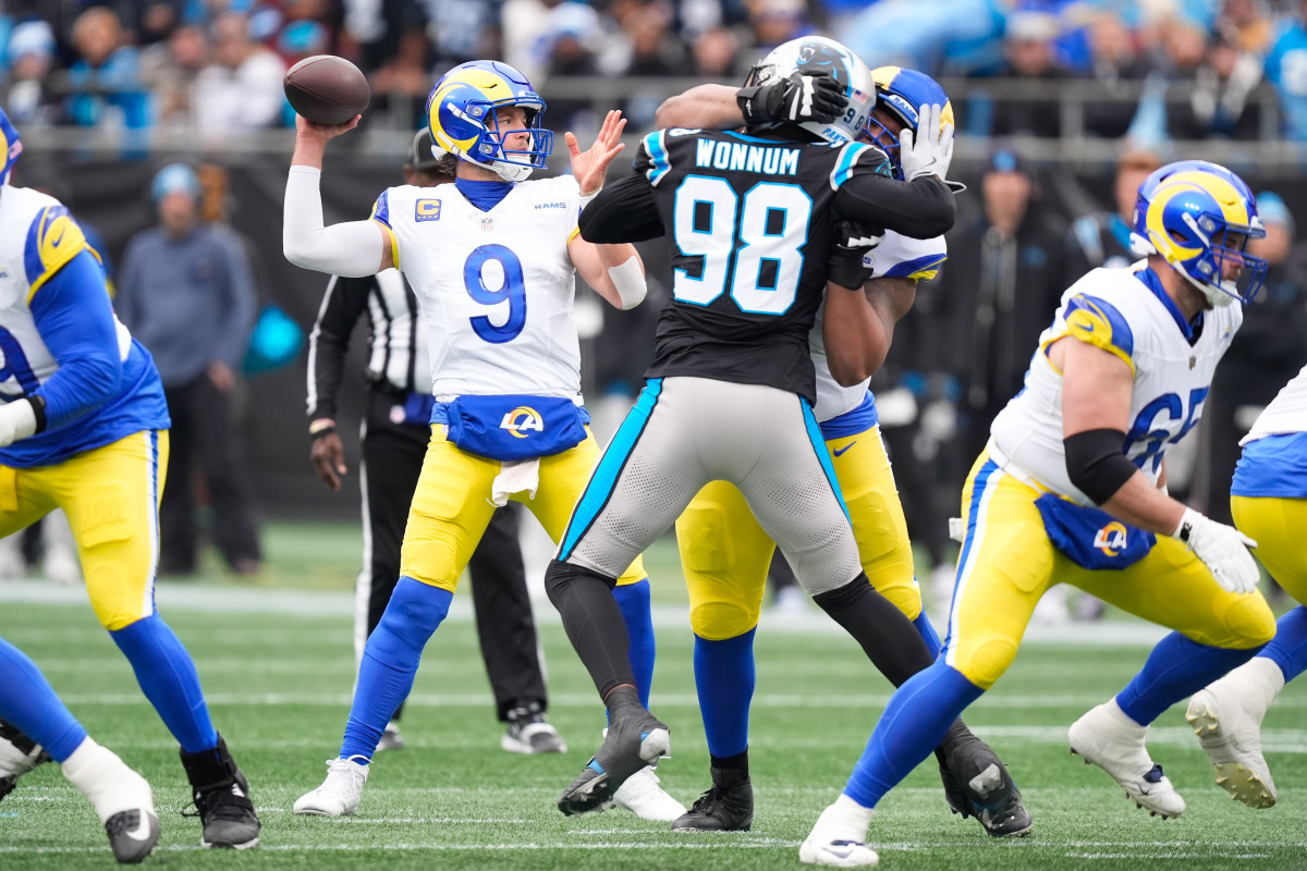 Matthew Stafford admits two Panthers players have his attention — and ...